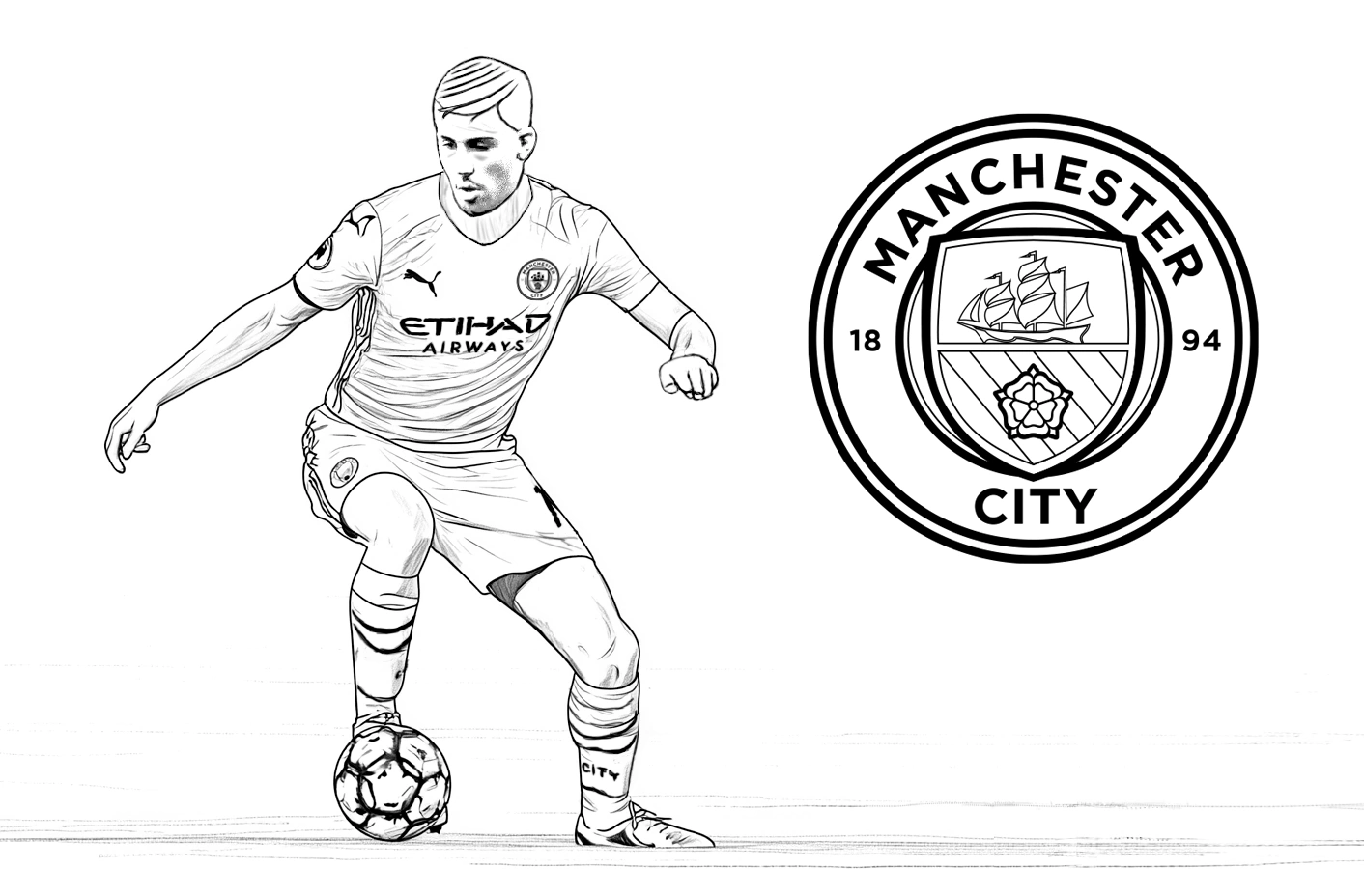 free printable man city coloring pages